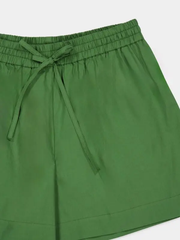 Matteau Relaxed Organic Cotton Poplin Shorts