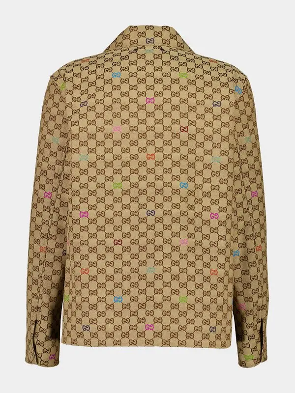 Gucci Gg Canvas Jacket - Multicolour