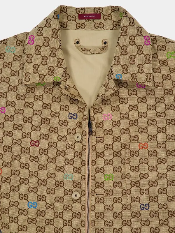 Gucci Gg Canvas Jacket - Multicolour