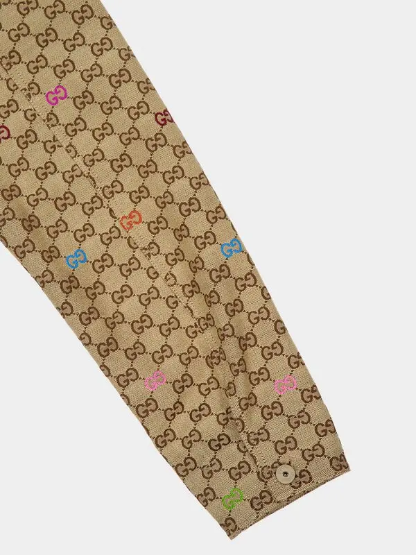 Gucci Gg Canvas Jacket - Multicolour