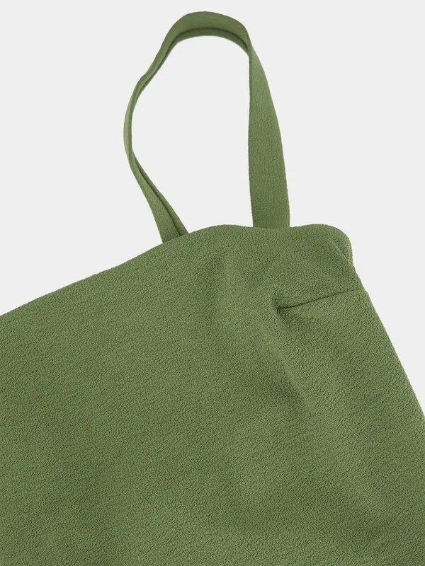 Matteau Safari Crinkle Square One-piece - Green