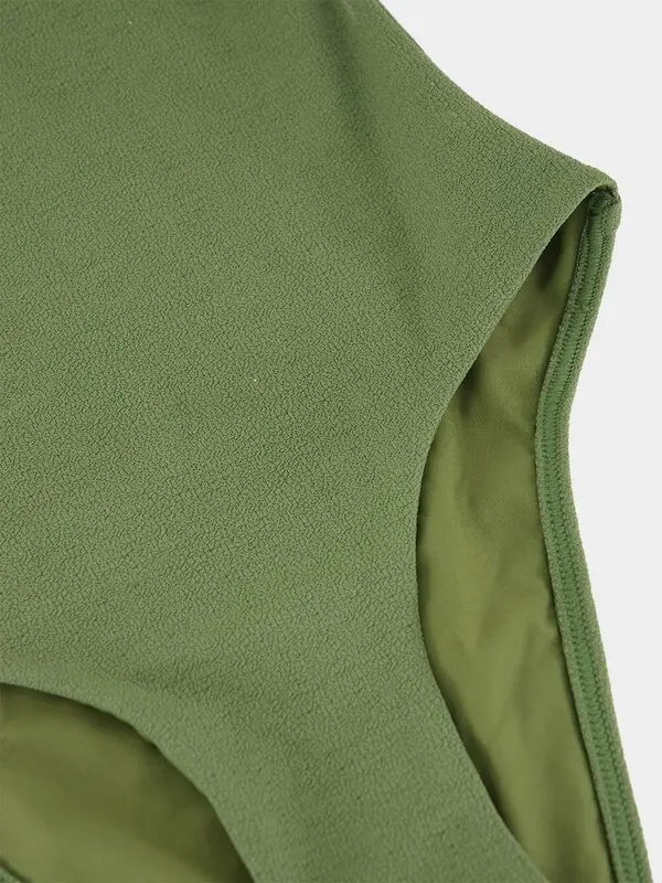 Matteau Safari Crinkle Square One-piece - Green