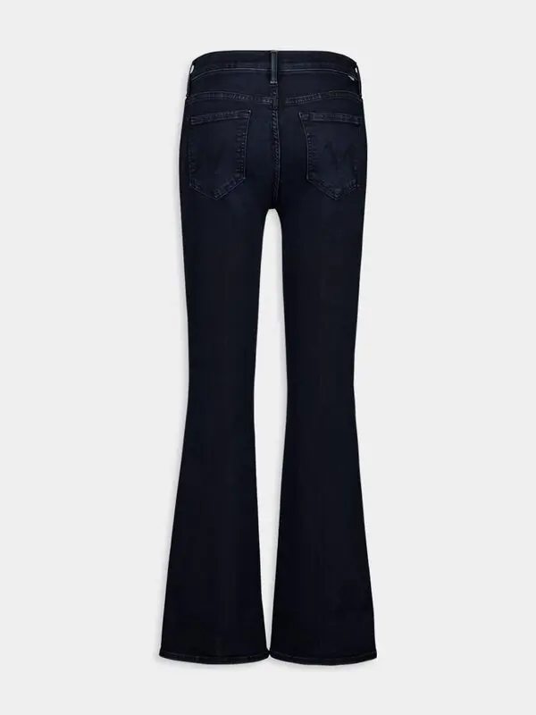 MOTHER Night In Venice Mid-rise Flare Jeans
