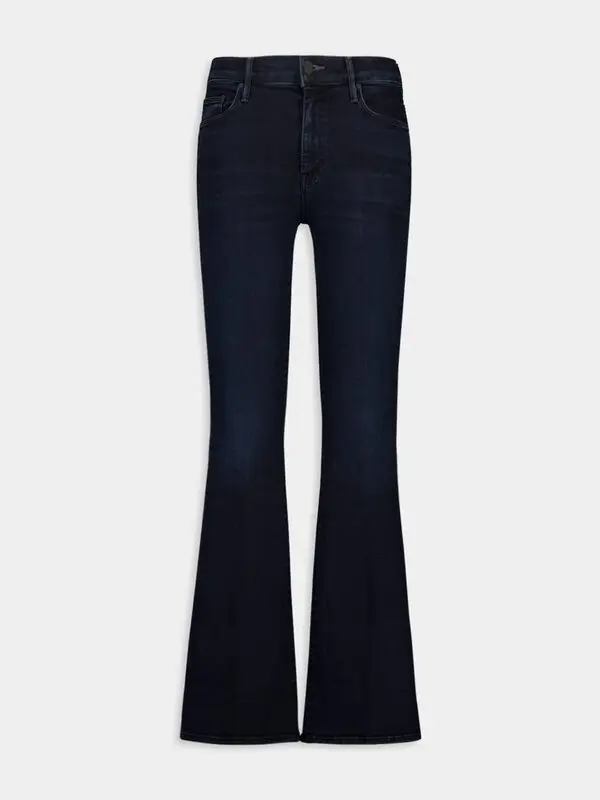 MOTHER Night In Venice Mid-rise Flare Jeans