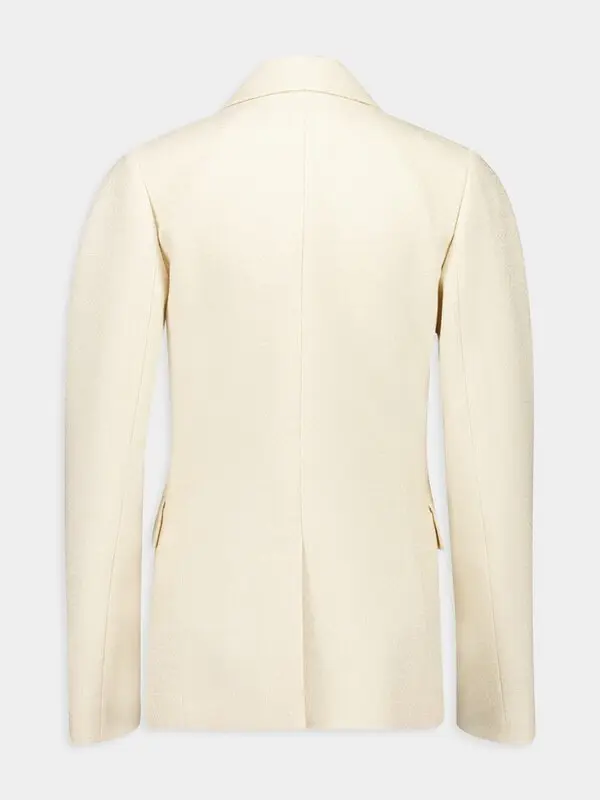 Gabriela Hearst Sedna Silk Tweed Blazer