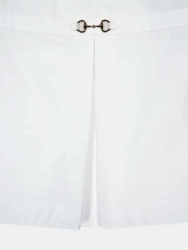 Gucci Shirt Dress With Horsebit Detail