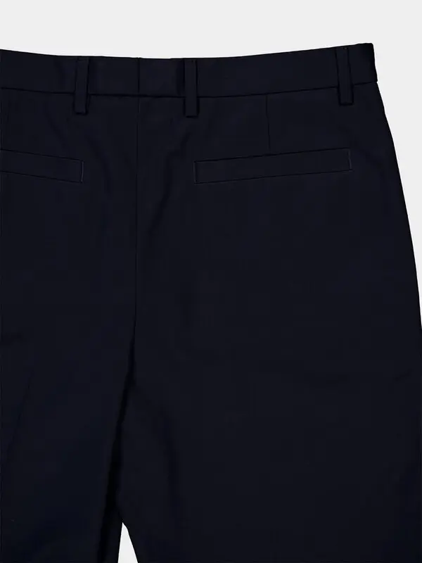 Gucci Cotton Twill Trousers With Web Detail