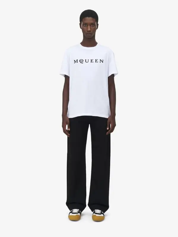 Alexander McQueen Logo Cotton T-shirt