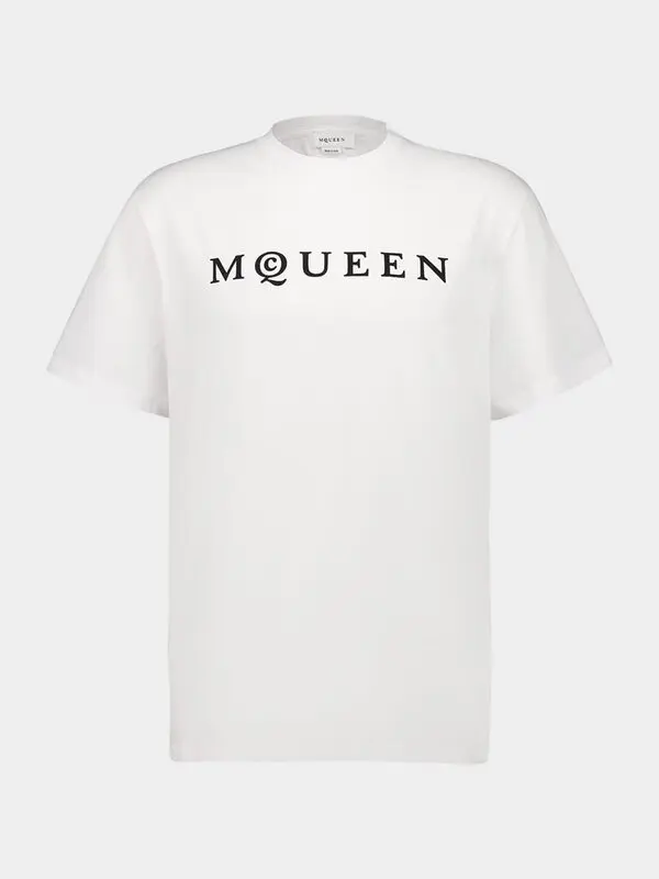 Alexander McQueen Logo Cotton T-shirt
