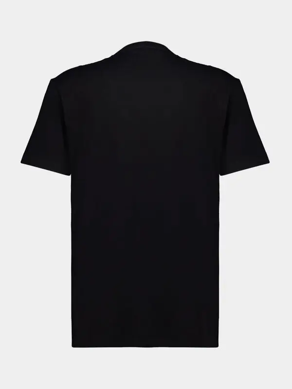 Alexander McQueen Logo Cotton T-shirt - Black