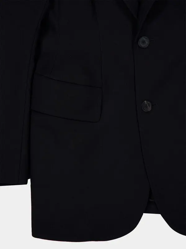 Balenciaga Wool Twill Hourglass Jacket