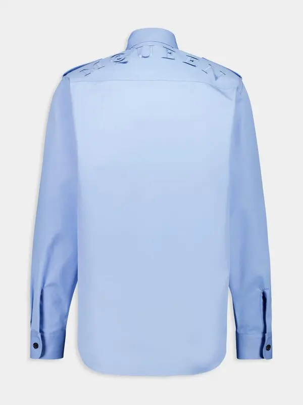 Alexander McQueen Jermyn St. Utility Cotton Shirt