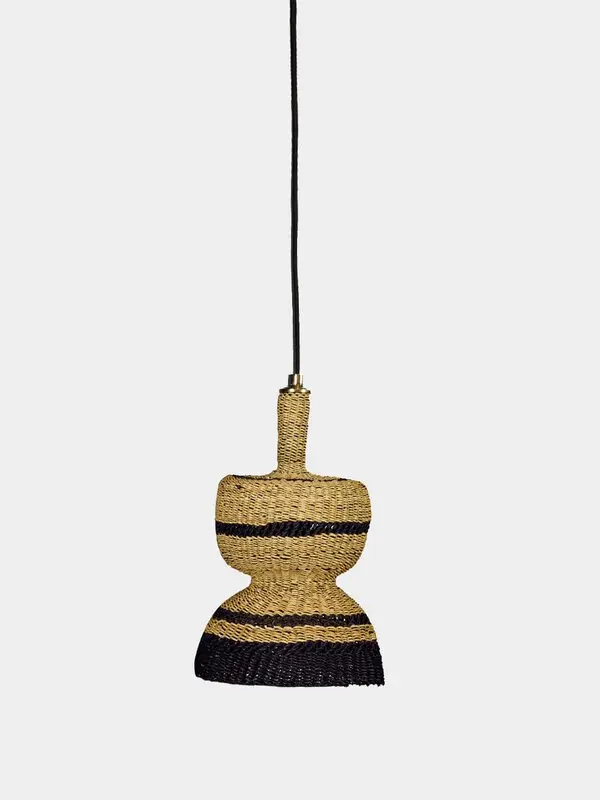 GOLDEN EDITIONS Curved Pendant Light - Black
