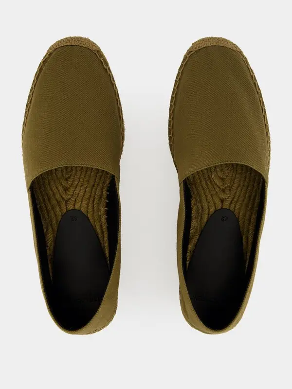 Saint Laurent Cactus Cotton Espadrilles