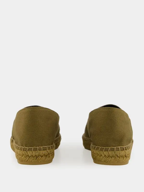 Saint Laurent Cactus Cotton Espadrilles