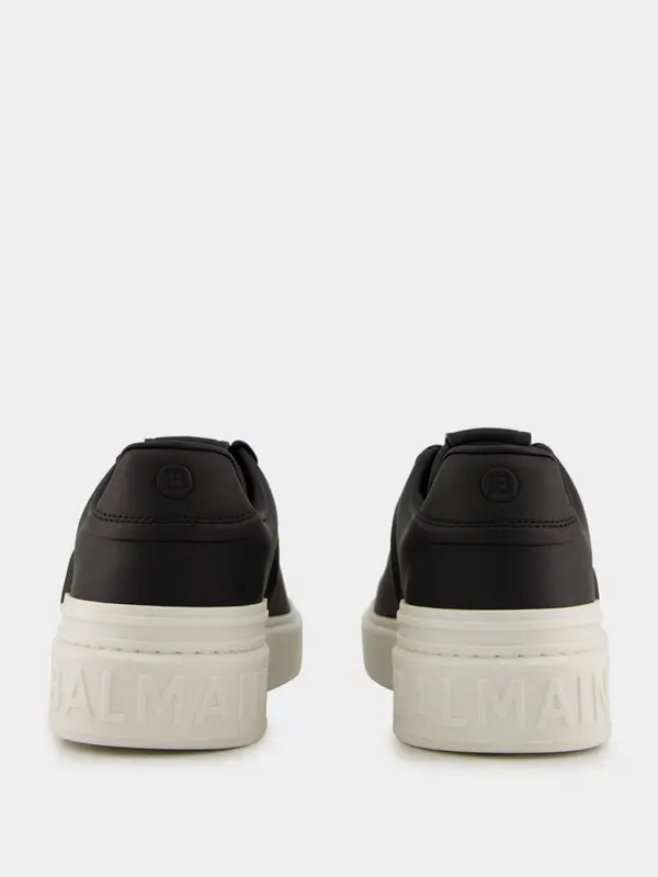 Balmain B-court Calfskin Trainers