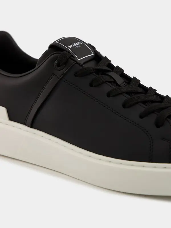 Balmain B-court Calfskin Trainers