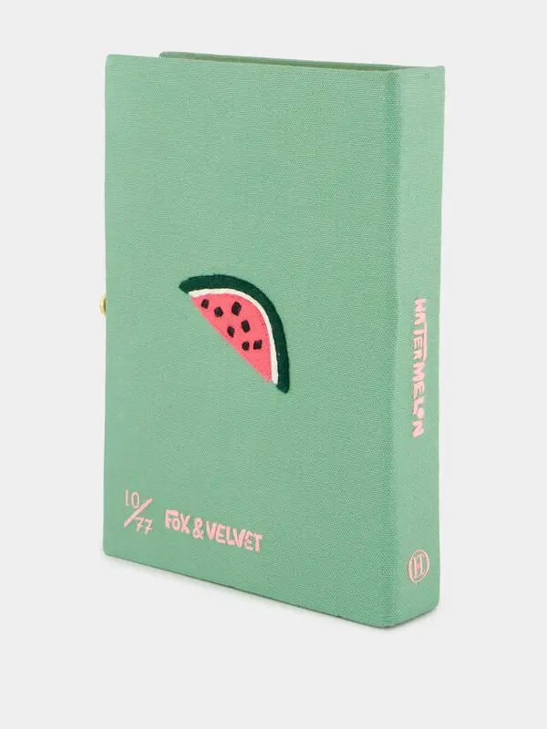 OLYMPIA LE-TAN Watermelon Clutch