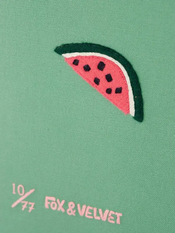 OLYMPIA LE-TAN Watermelon Clutch