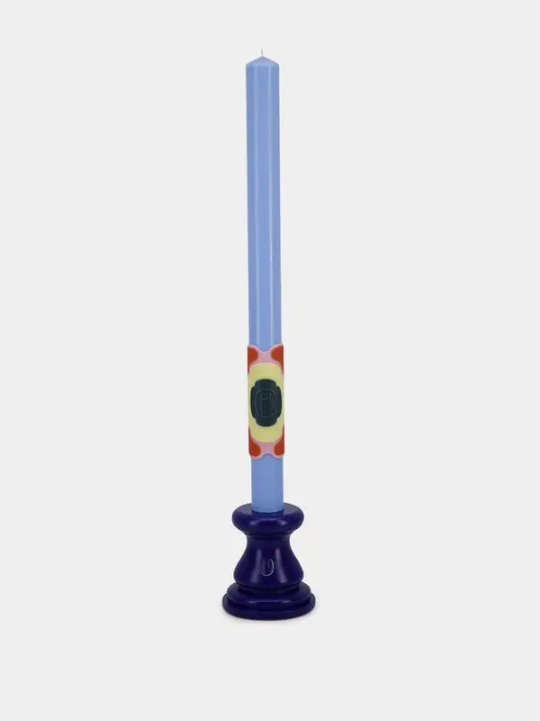 HOOGELAND 1770 Immanuel Candle Holder - Blue