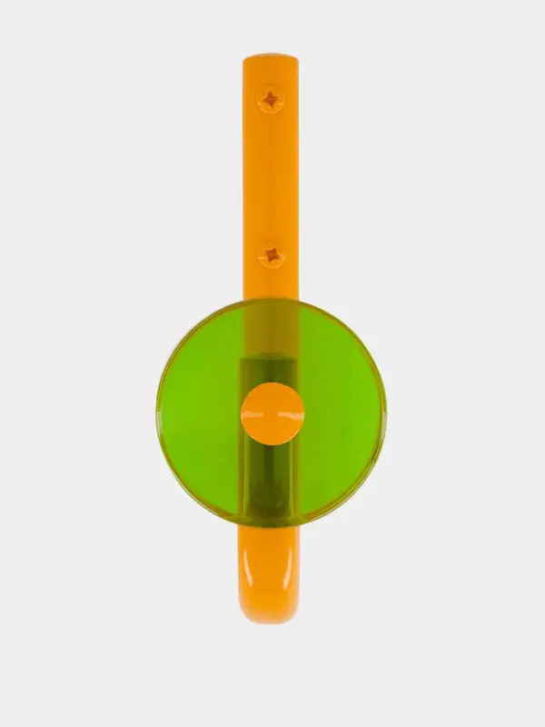 LAURENT BADIER Acrylic Coat Hook - Orange