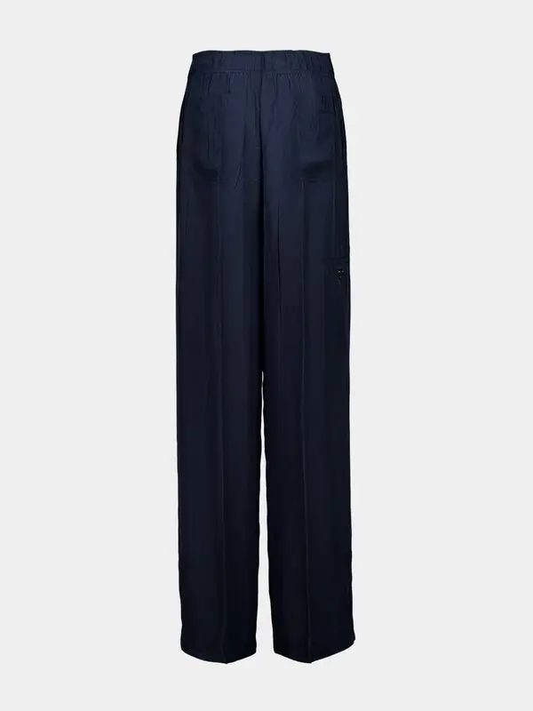 Prada Straight-fit Silk Pants