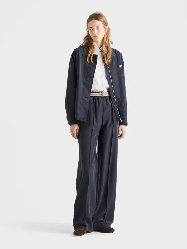 Prada Buttoned Silk Jacket