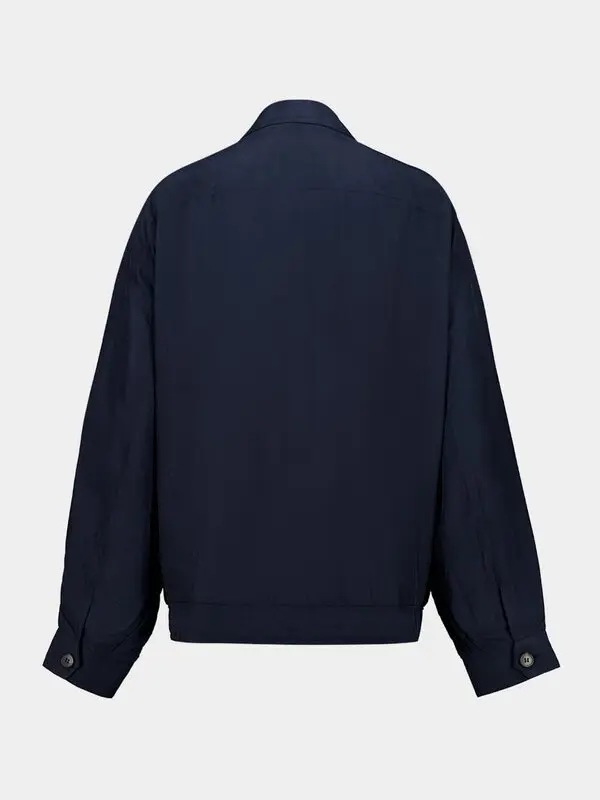 Prada Buttoned Silk Jacket