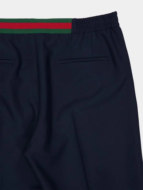 Gucci Dark Technical Sport Trousers