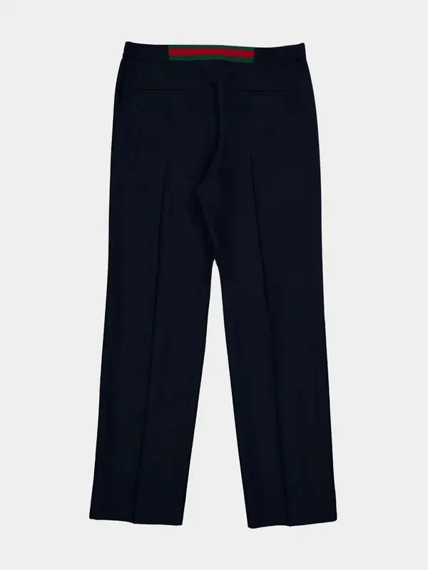 Gucci Dark Technical Sport Trousers