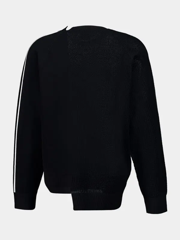 Y3 Knit Logo Sweater - Black