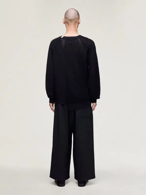 Y3 Knit Logo Sweater - Black