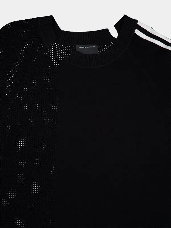 Y3 Knit Logo Sweater - Black