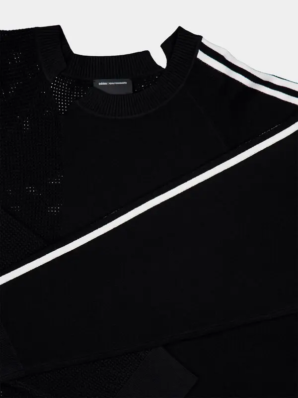 Y3 Knit Logo Sweater - Black