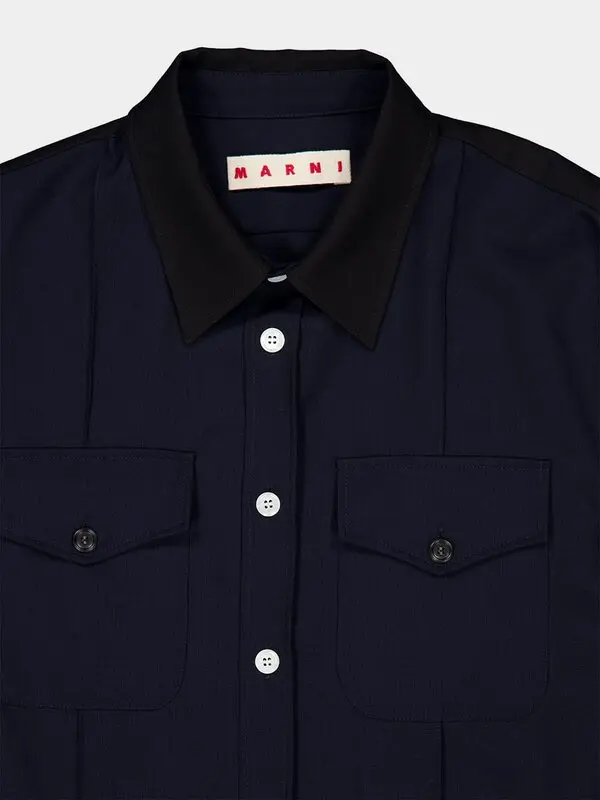 Marni Virgin Wool Long-sleeve Shirt