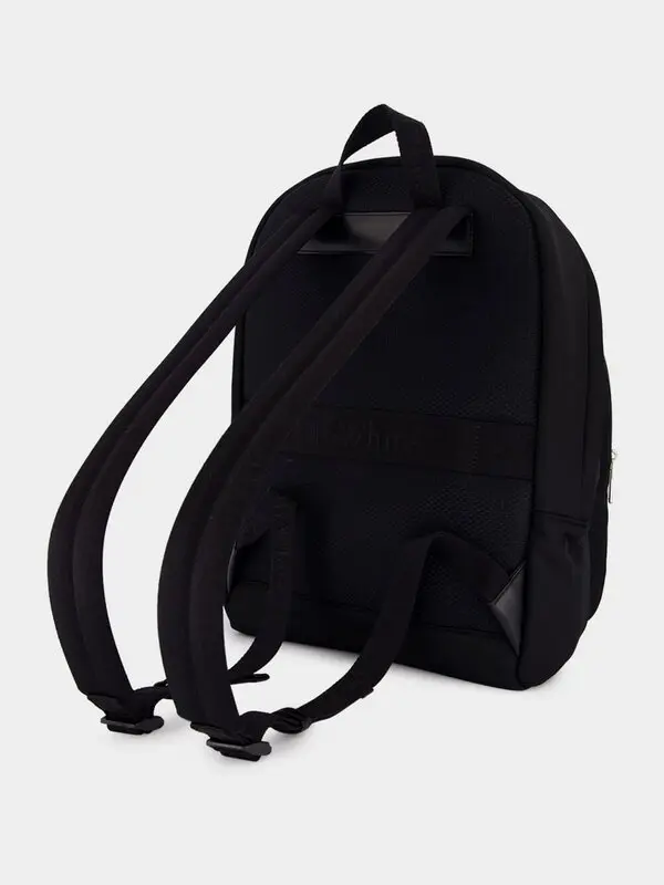 Off-White Leather Outdoor Backpack