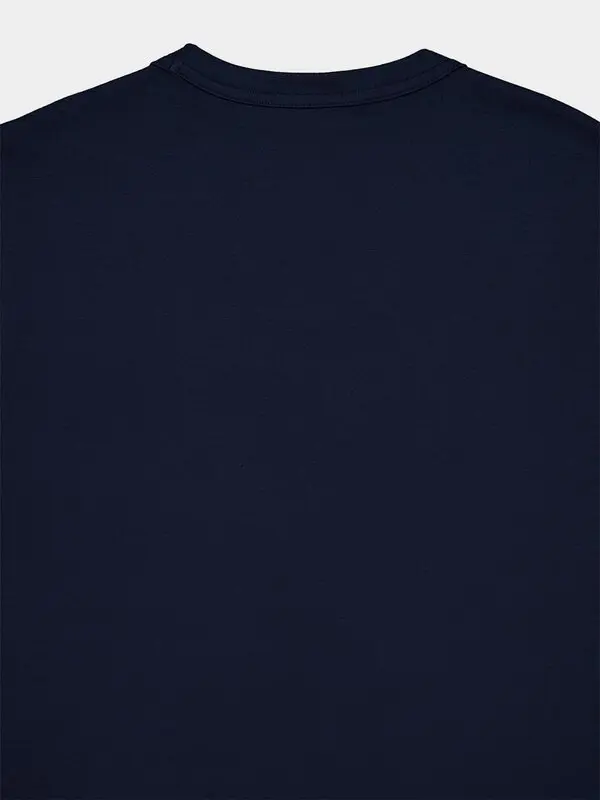 TOM FORD Navy V-neck T-shirt - Blue
