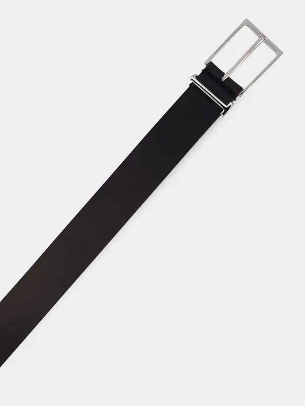 TOM FORD Vacchetta Leather T-loop Belt