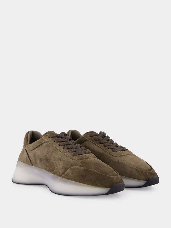 Fear Of God Vintage Runner Willow Suede - Green