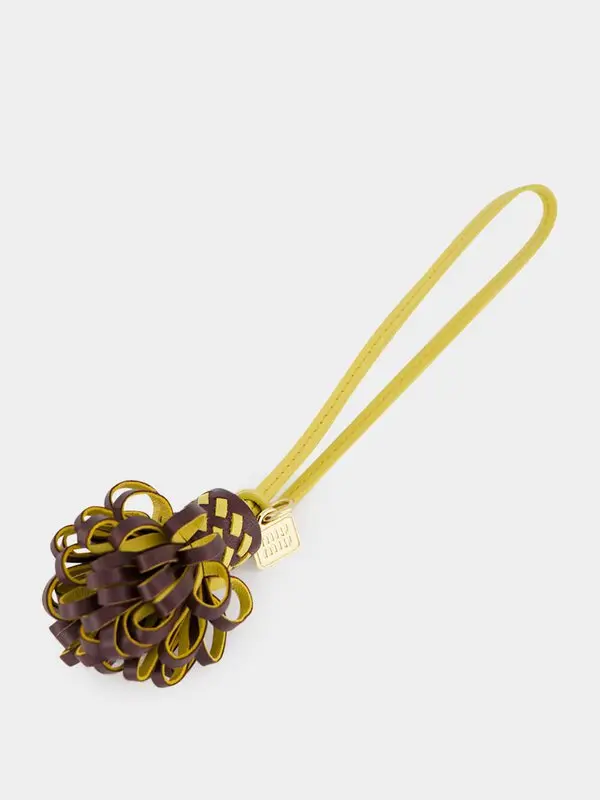 Miu Miu Nappa Leather Key Chain