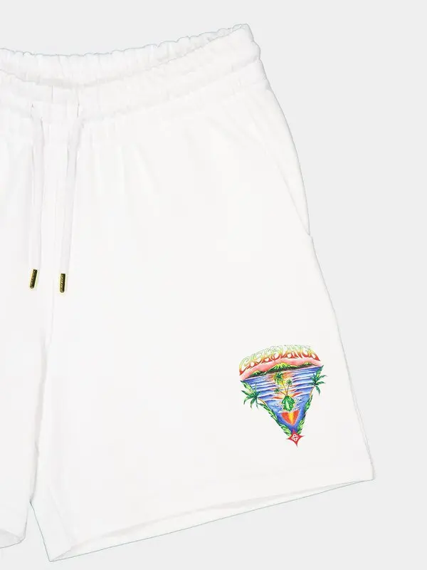 Casablanca Innocence Triangle Sweatshorts