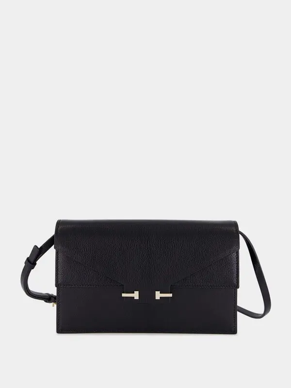 TOM FORD Aube Mini Bag In Supple Grain Leather - Black