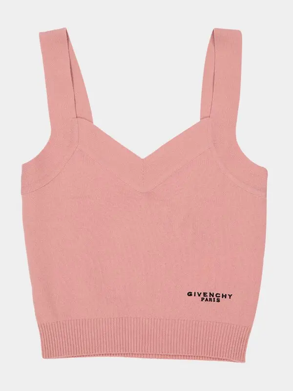 Givenchy Wool And Cashmere Tank Top - Pink