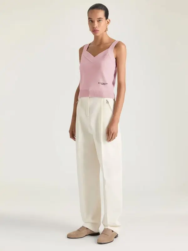 Givenchy Wool And Cashmere Tank Top - Pink