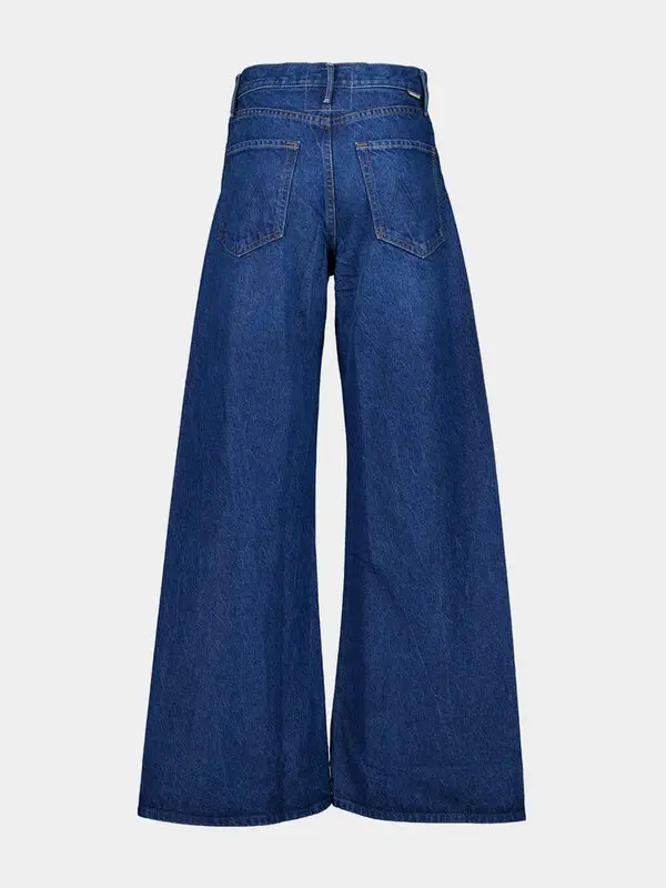 MOTHER The Lemon Twist Sneak Jeans - Blue