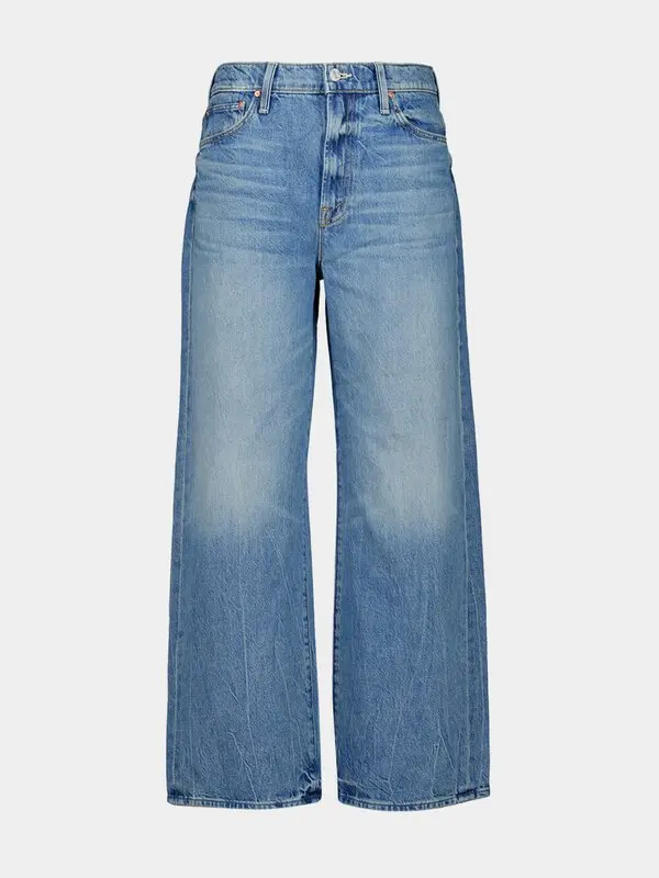 MOTHER The Dodger Flood Jeans In Folkstar Wash - Blue