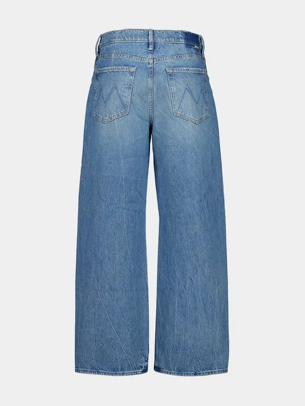 MOTHER The Dodger Flood Jeans In Folkstar Wash - Blue