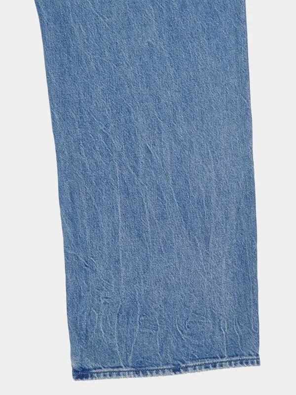 MOTHER The Dodger Flood Jeans In Folkstar Wash - Blue