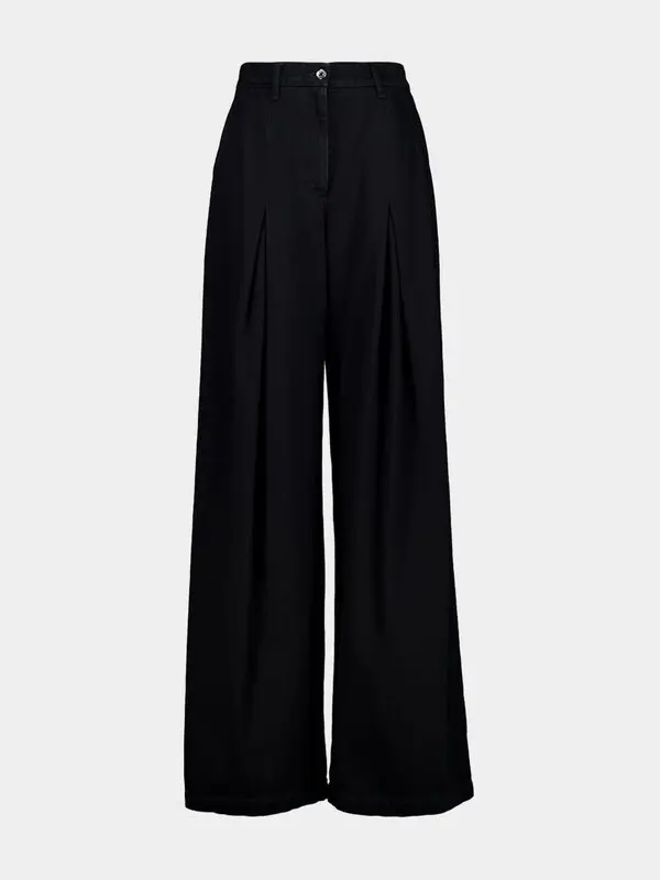 Dolce & Gabbana 5-pocket Denim Trousers - Black