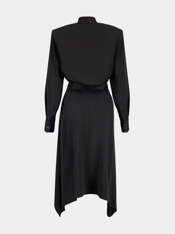 Stella McCartney Tie-neck Midi Dress